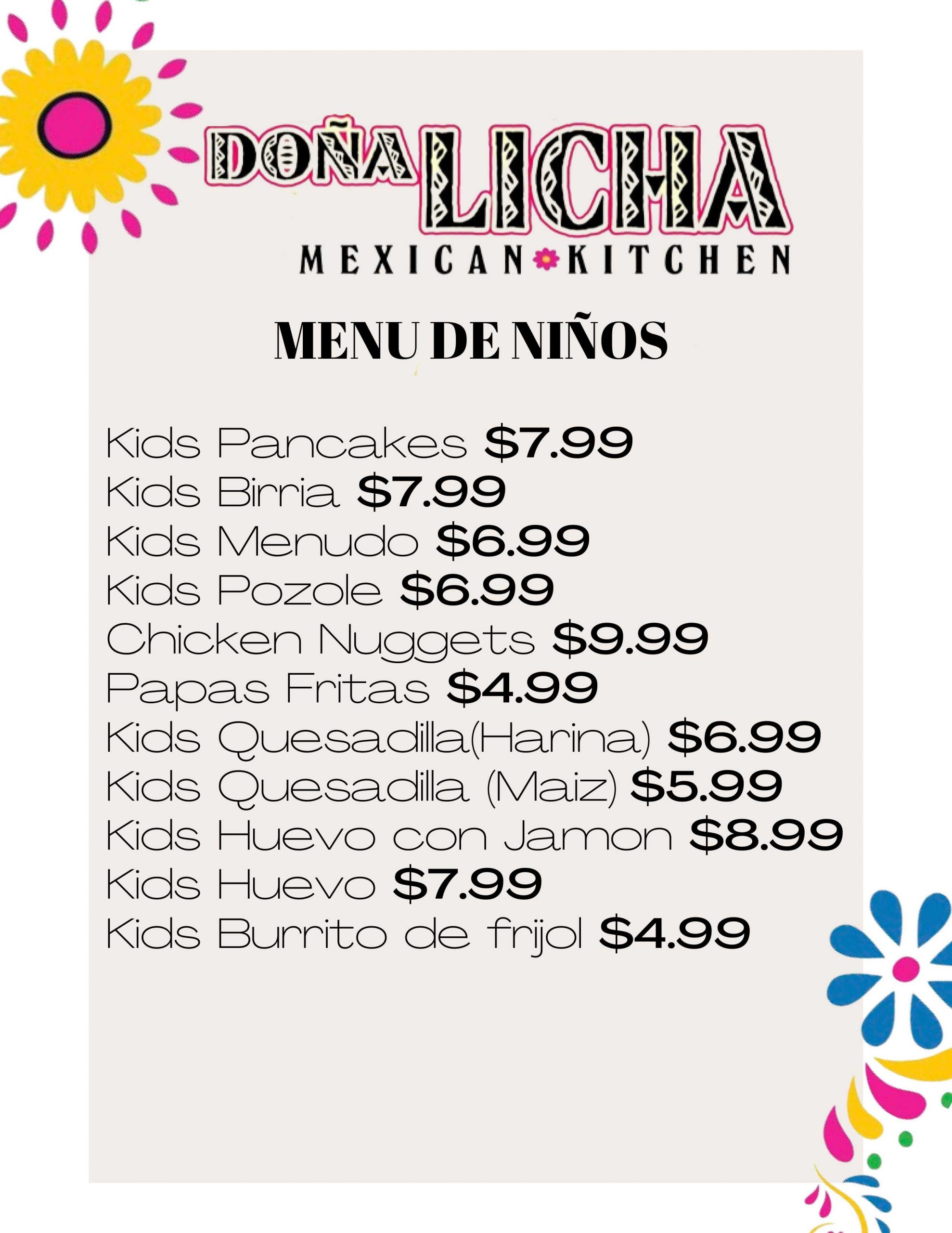 Dona Licha Mexican Kitchen – Best Kitchen in Town